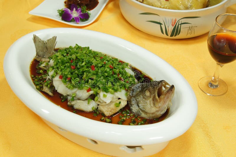 Pepper fish stock image. Image of plate, lunch, vegetable - 25834341