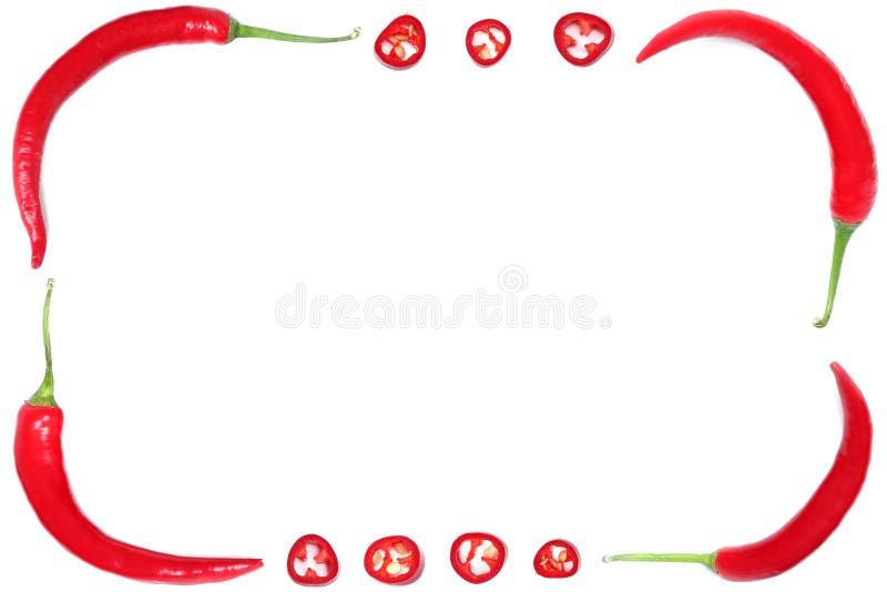 Chili frame stock image. Image of chili, seasoning, pepper - 1607157