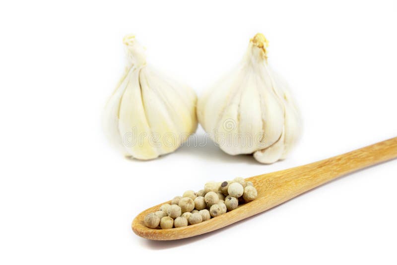 Pepper and garlic stock photo. Image of asia, condiments - 28508338