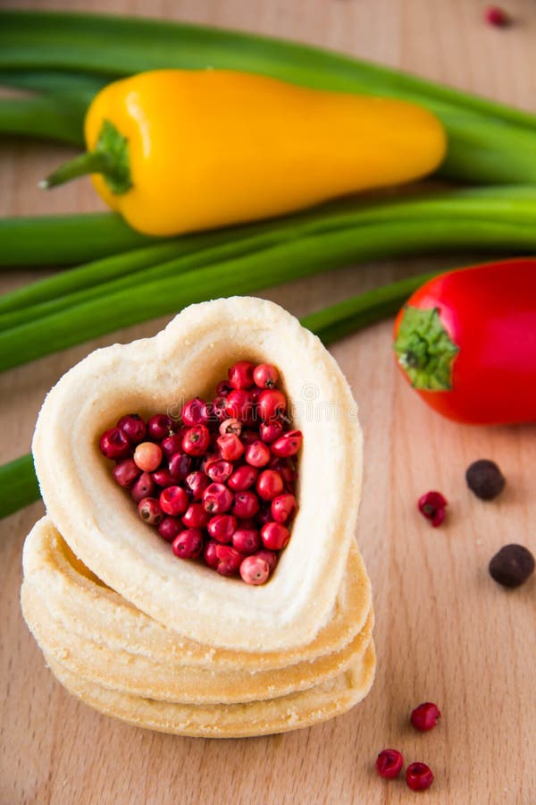 Pepper heart stock photo. Image of fresh, peas, heart - 27765038