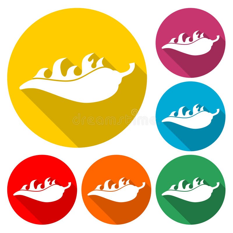 Pepper Icon Vector Illustration Stock Vector - Illustration of ...