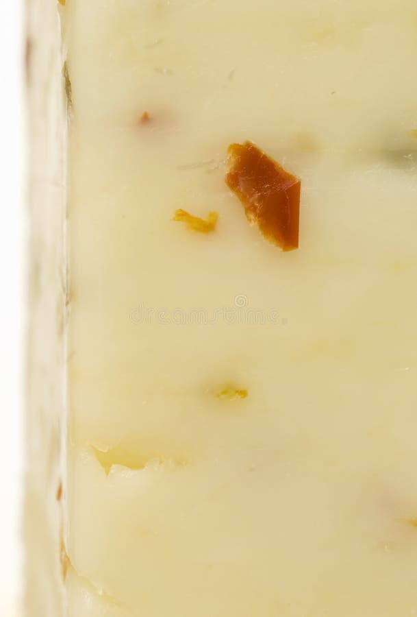 Pepper Jack Cheese Closeup stock image. Image of combination - 8249749