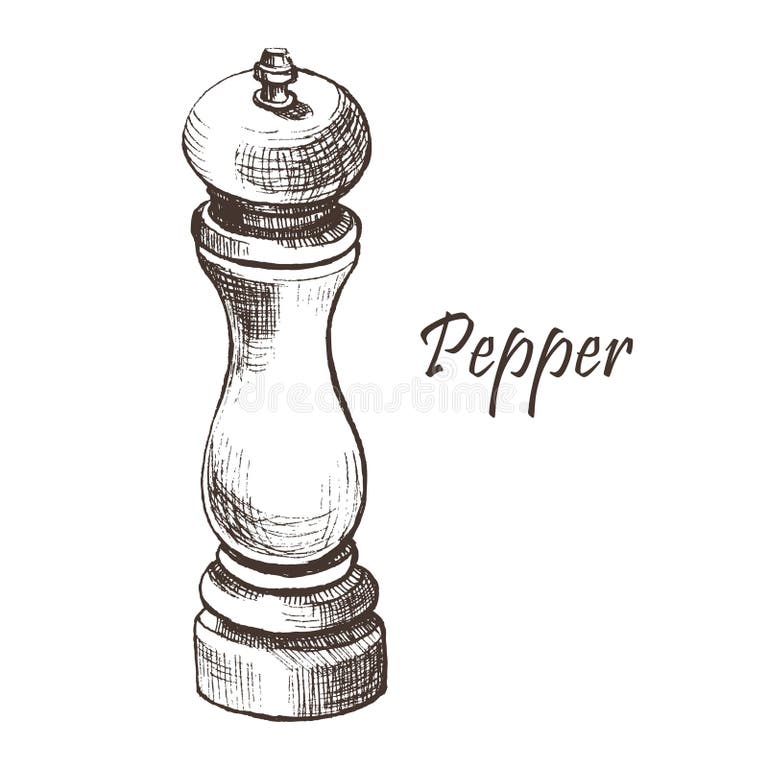 Pepper Mill Stock Illustrations – 3,572 Pepper Mill Stock Illustrations ...