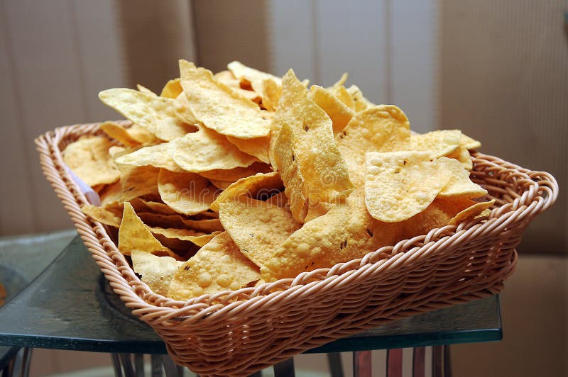 Papad a Indian Crackle Chip Delicacy Stock Photo - Image of crispy ...