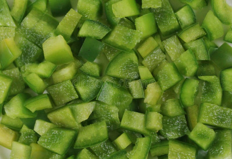 Pepper Pieces stock photo. Image of ingredient, healthy - 34341816