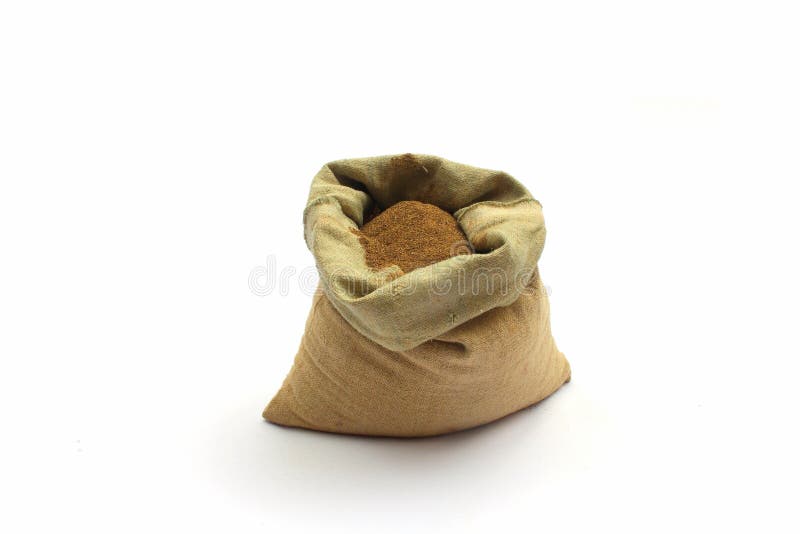 Pepper stock image. Image of sack, brown, ingredient - 50189937