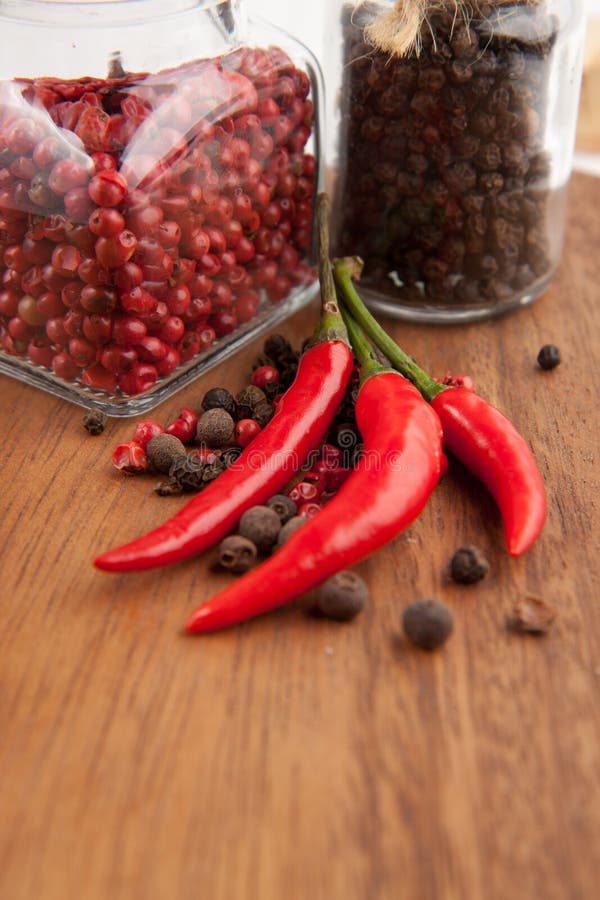 Pepper s mix stock image. Image of ground, asian, gourmet - 16633397