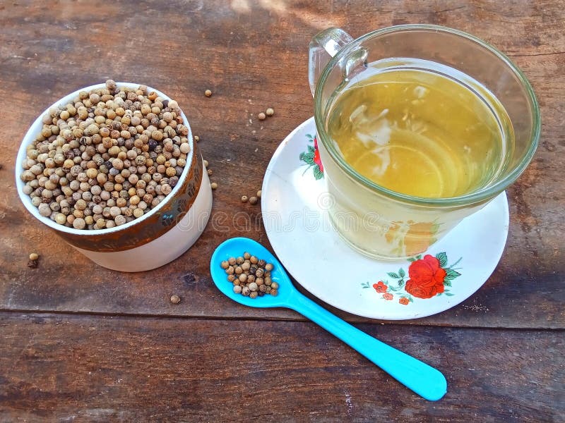 Pepper Seed Tea Have Many Benefits To Healthy Stock Image - Image of ...