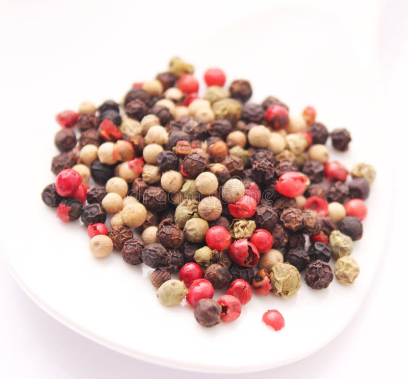 Red pepper seeds stock photo. Image of spices, freshness - 25215526