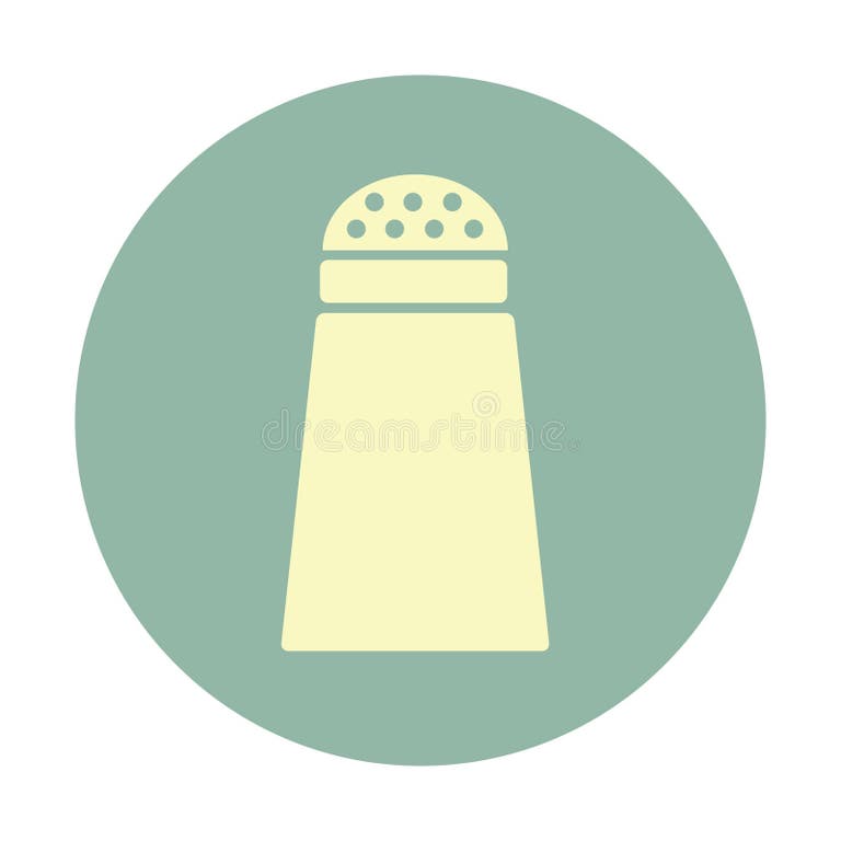 Pepper Shaker. Vector Illustration Decorative Design Stock Vector ...