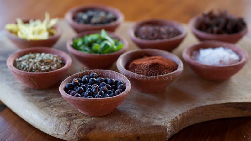 Pepper Spices Paprika Juniper Picture. Image: 95868457