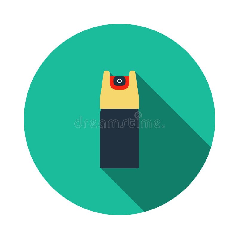 Pepper Spray Icon stock vector. Illustration of design - 152289705