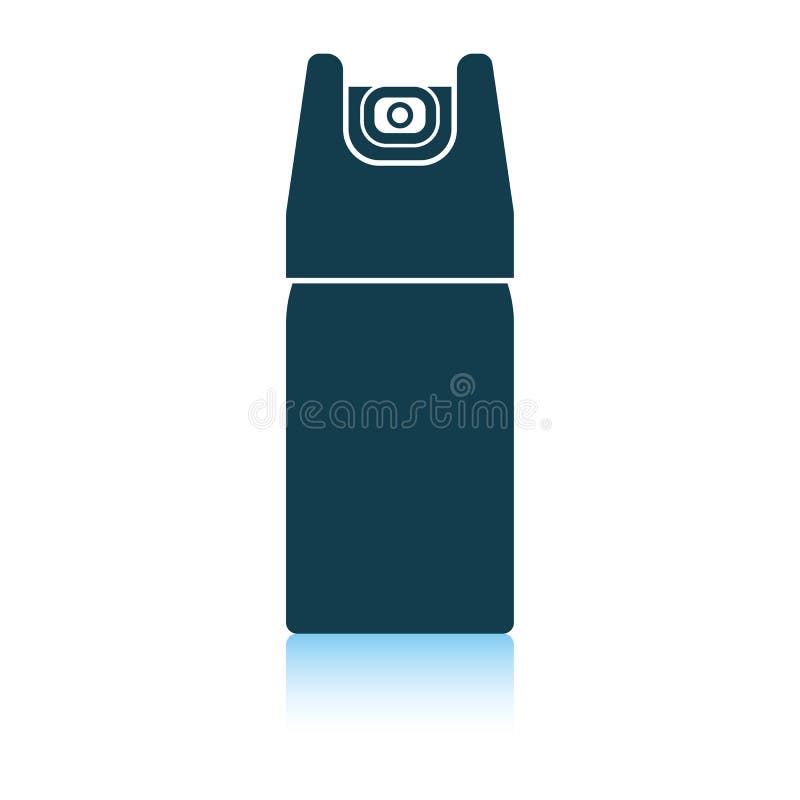 Pepper spray icon stock vector. Illustration of spray - 145505203