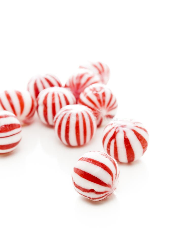 Red and White Mint Hard Candy Stock Photo - Image of shot, hard: 7026298
