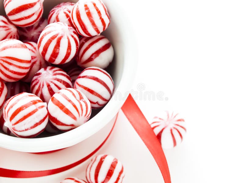 Peppermint candies stock image. Image of confection, holiday - 27922023