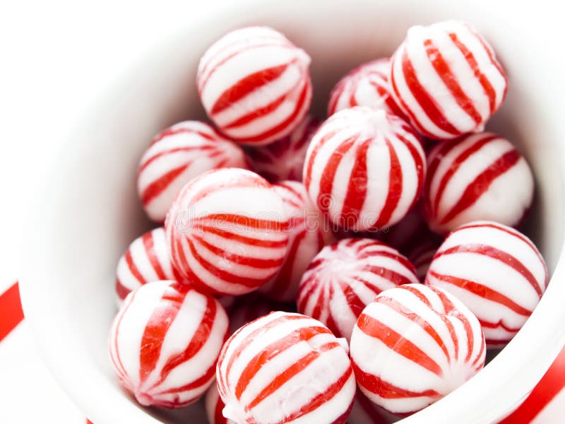 Peppermint candies stock image. Image of holiday, winter - 27922033