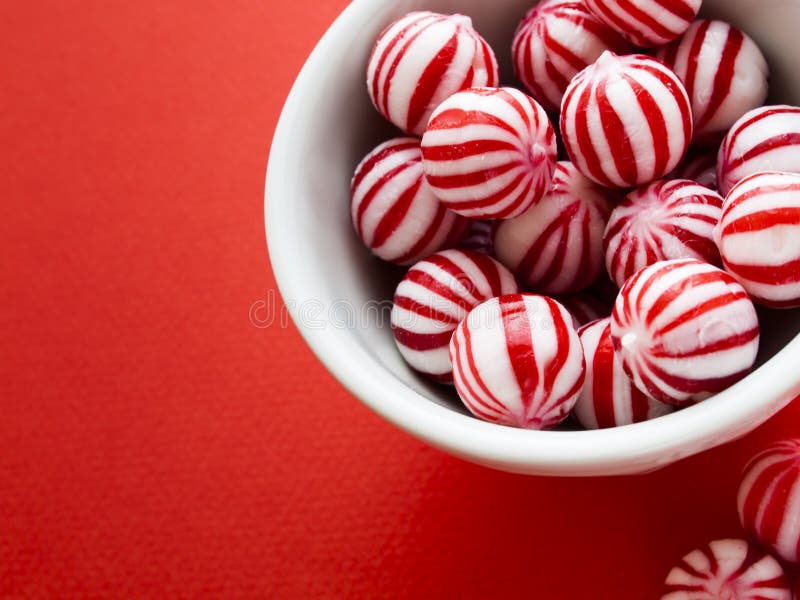Peppermint candies stock image. Image of kitchenware - 27922019