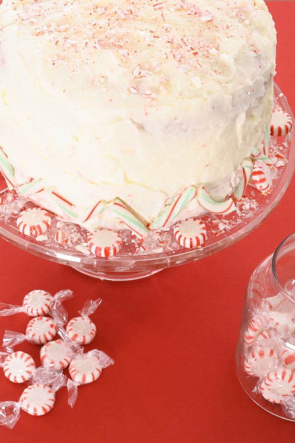 Peppermint candy cake stock image. Image of fresh, comfort - 6238935