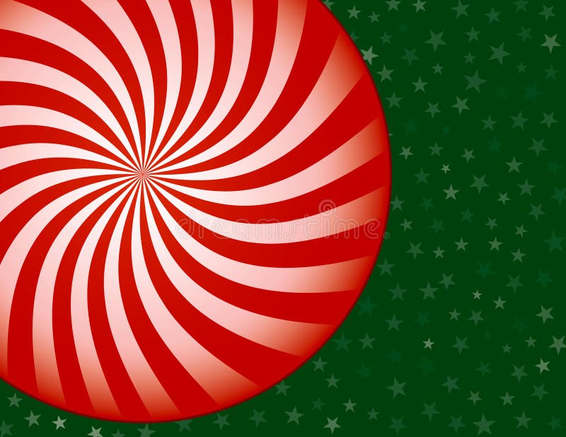 Peppermint Candy Christmas Background Stock Vector - Illustration of ...