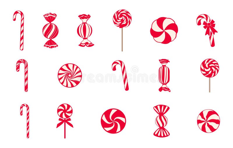 Peppermint Candy Drawing Stock Illustrations – 1,153 Peppermint Candy ...