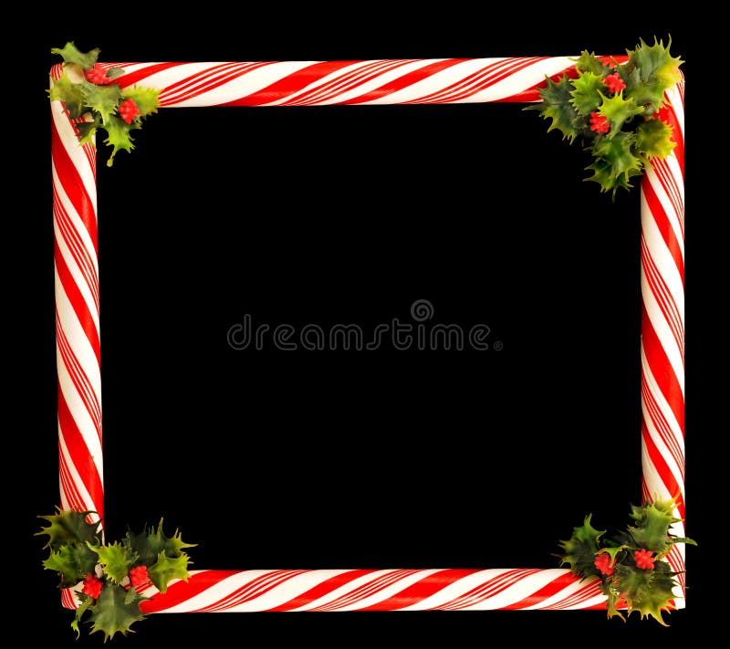 Peppermint Border stock photo. Image of stick, candy - 11206048