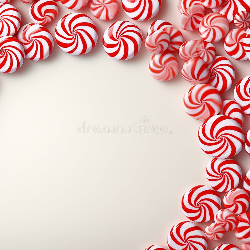 Peppermint Border Stock Illustrations – 494 Peppermint Border Stock ...