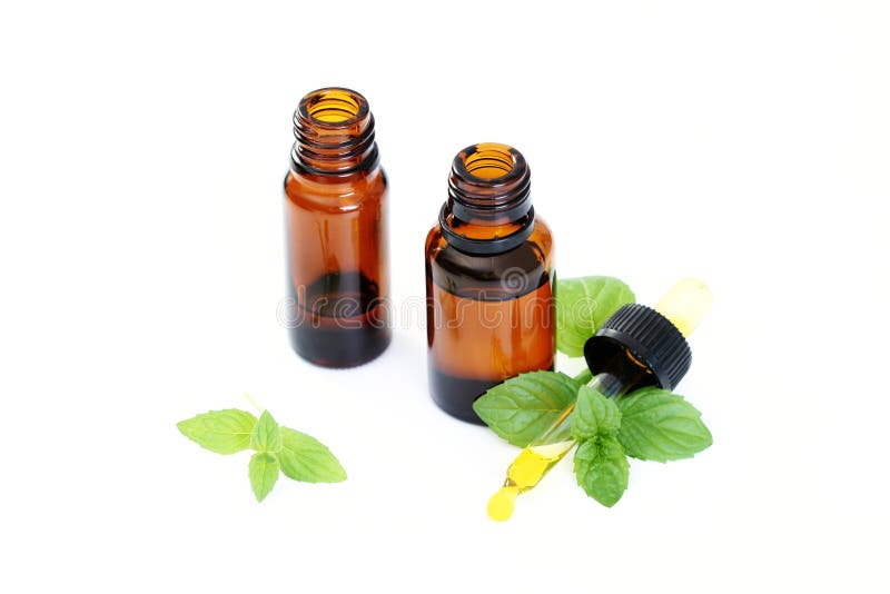 Peppermint oil stock image. Image of peppermint, mint - 8652211