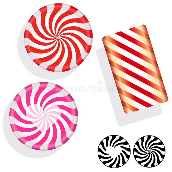 Circle Peppermint Stock Illustrations – 1,308 Circle Peppermint Stock ...