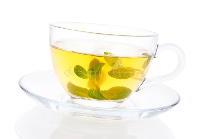 Peppermint tea. stock image. Image of aromatic, natural - 31373671