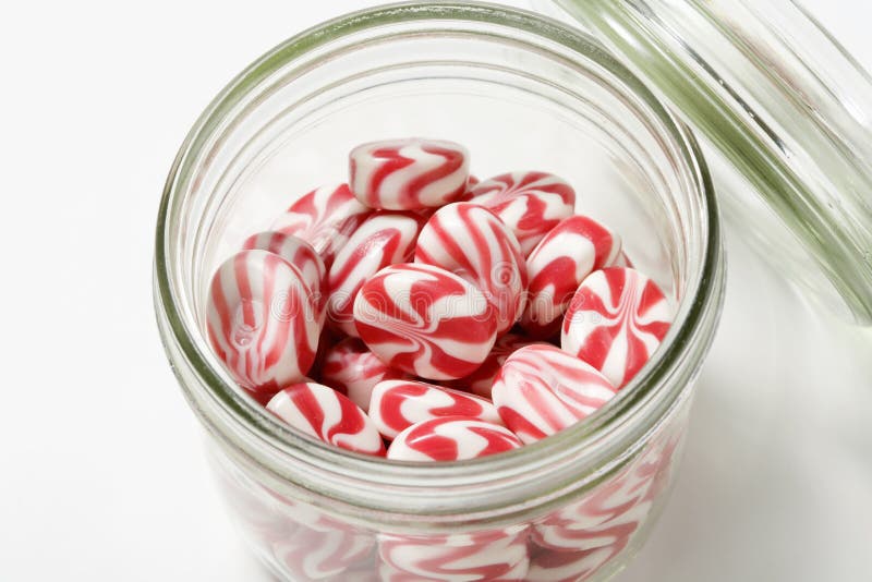 Peppermints stock photo. Image of confectionery, glass - 7675790
