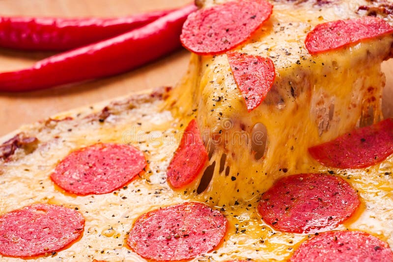 Pepperoni stock photo. Image of pepper, pepperoni, horizontal - 23376924