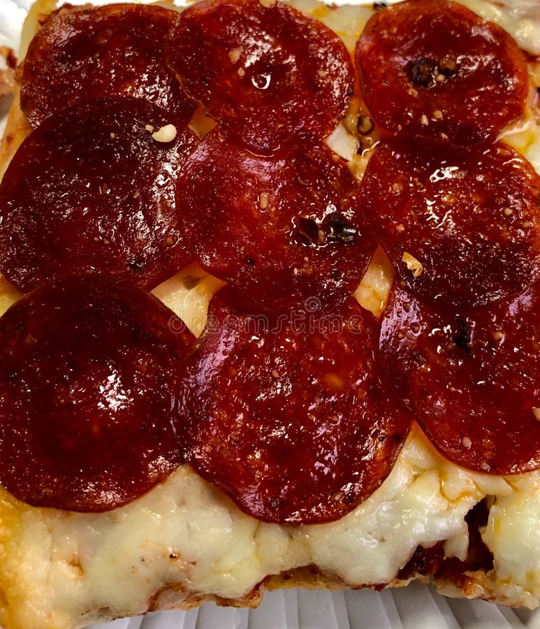 Pepperoni stock photo. Image of pepperoni, cheese, mozarel - 132048114