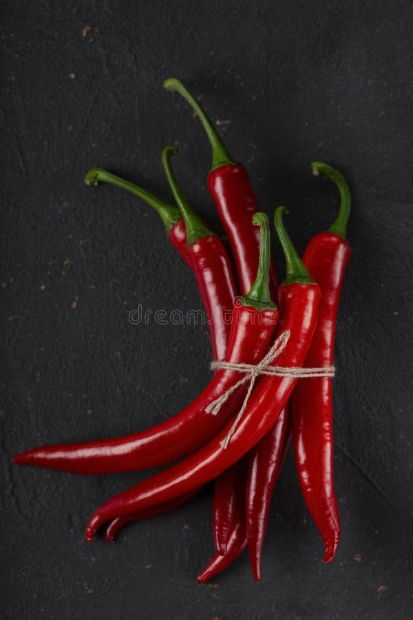 Pepperoni, Hot Chili Pepper, Close-up, Stock Image - Image of ...