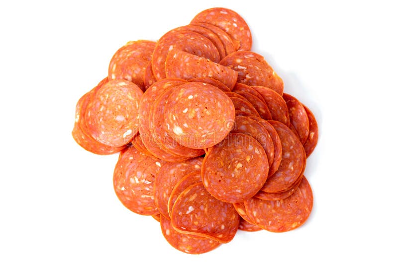 Pepperoni stock photo. Image of delicious, crust, pizza - 125055756