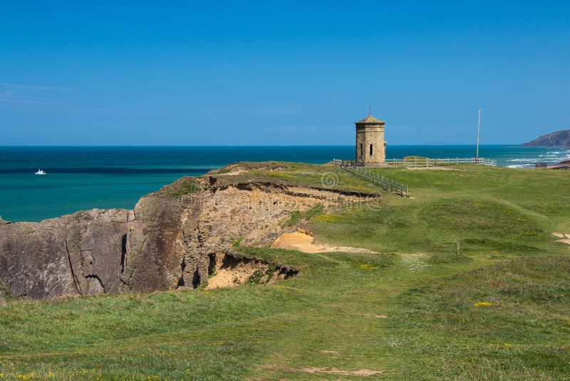 The Pepperpot at Bude in Cornwall Stock Photo - Image of pepperpot ...