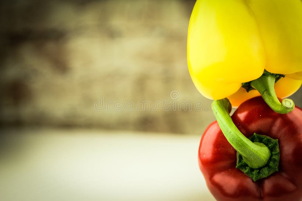 Peppers and copyspace stock photo. Image of healthy, pepper - 59593830