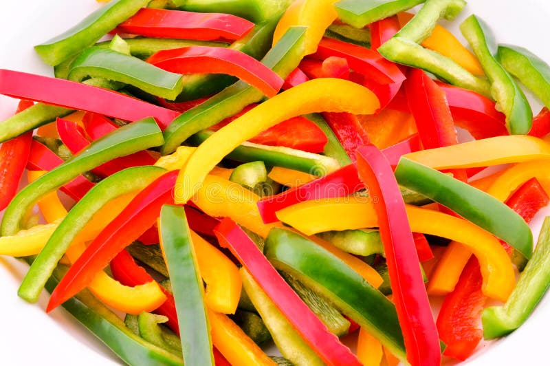 Peppers slices stock image. Image of chile, gourmet, meal - 25492401