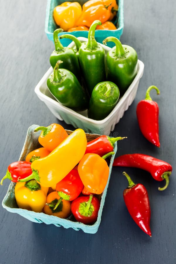 Peppers stock image. Image of cutting, multicolor, chilli - 58437335