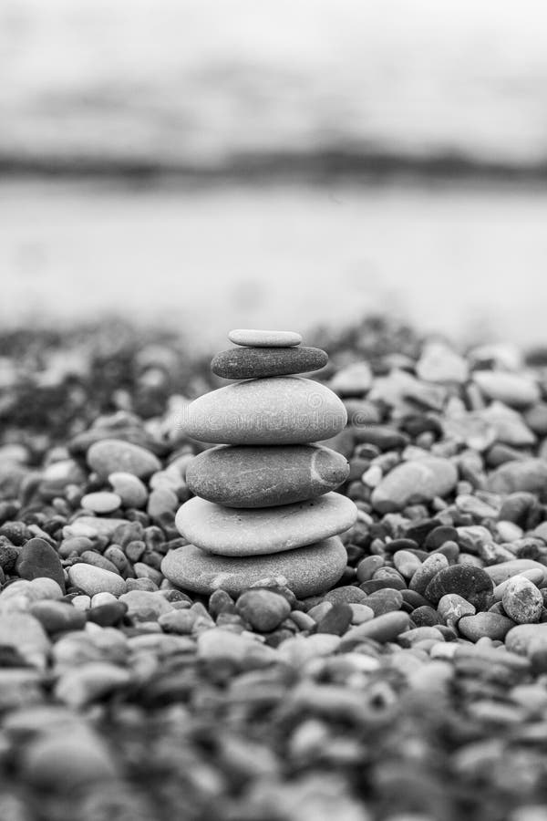 Pepple on beach stock photo. Image of relax, stones - 173530634