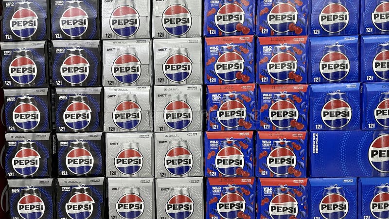 Pepsi Cases on Display. Pepsi and PepsiCo are among the Largest ...