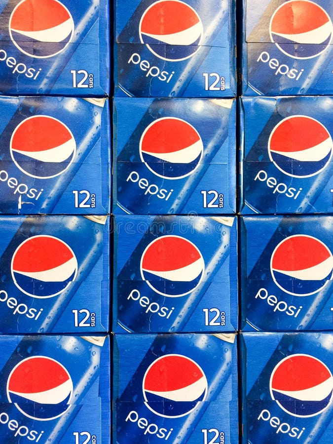 Pepsi Cases on Display. Pepsi and PepsiCo are among the Largest ...