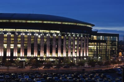 Pepsi Center in Downtown of Denver Editorial Image - Image of downtown ...