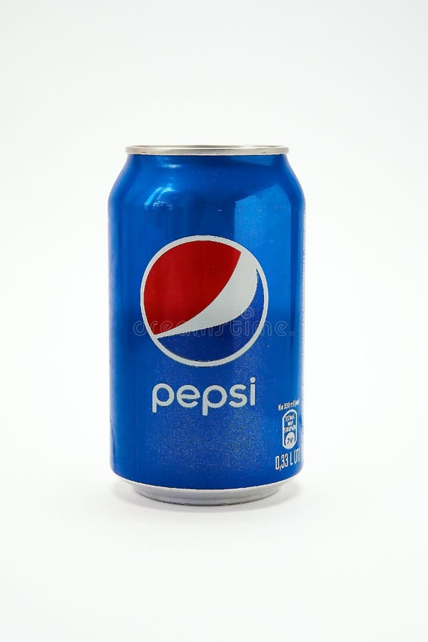 Pepsi Drink on a White Background, Editorial. Editorial Photography ...