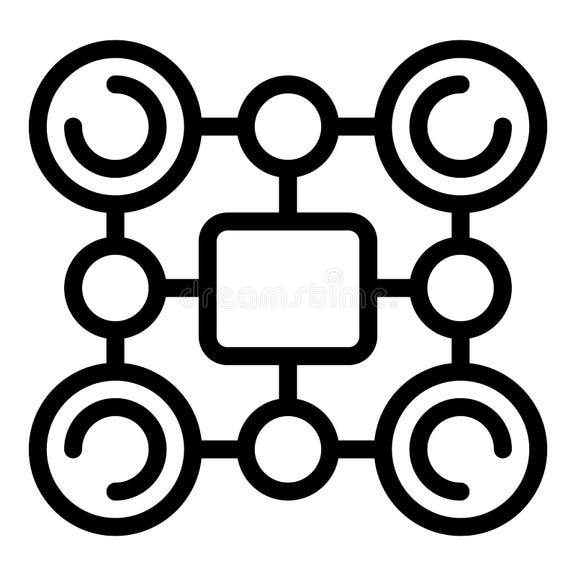 Peptide Formula Icon Outline Vector. Amino Protein Stock Vector ...