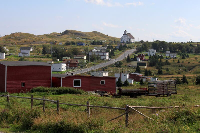Pequeña ciudad rural foto de archivo. Imagen de iglesia - 21218696