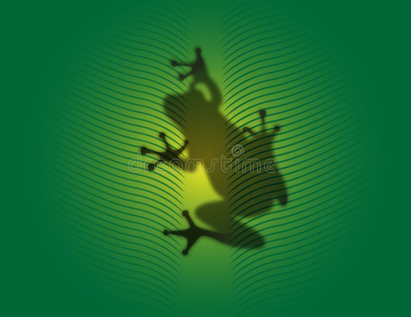 Ranita. Vector Ilustración De Una Ranita Linda Ilustración del Vector ...