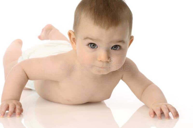 Pequeño bebé imagen de archivo. Imagen de adquirir, limpieza - 16929615