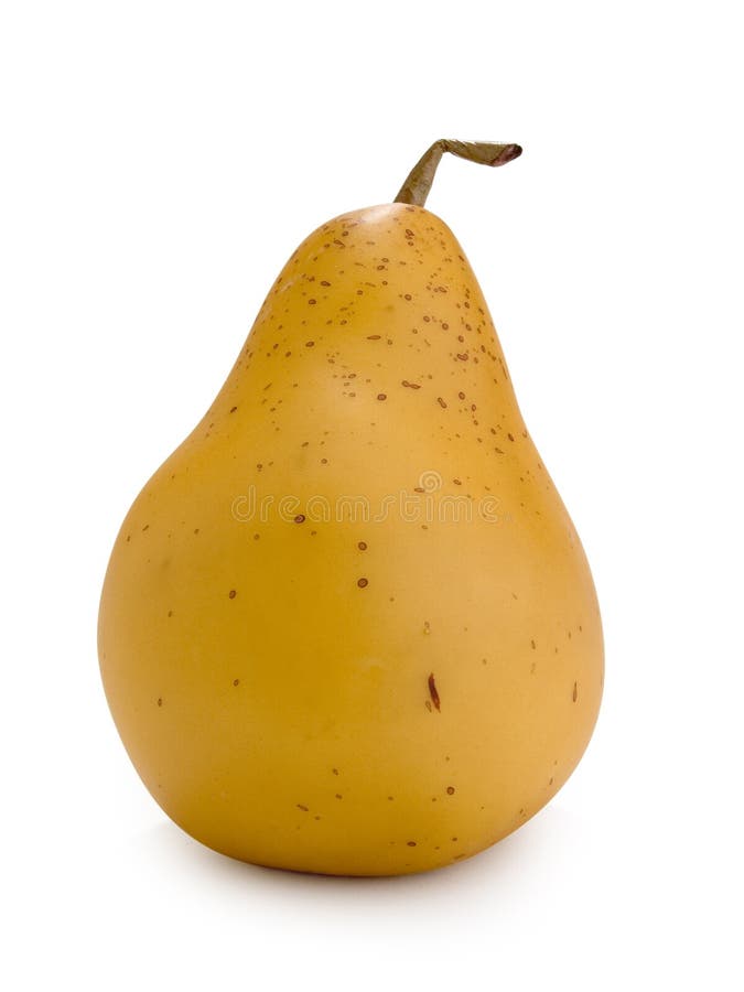 Pera foto de archivo. Imagen de aislado, blanco, contorno - 382854