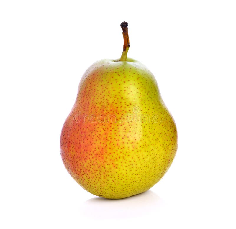 Pera immagine stock. Immagine di foglio, williams, sano - 55460547