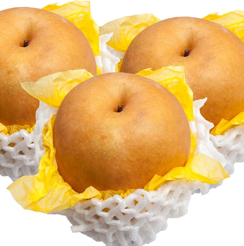 Pera Chinesa Coreana Com Pacote Imagem de Stock - Imagem de interior ...